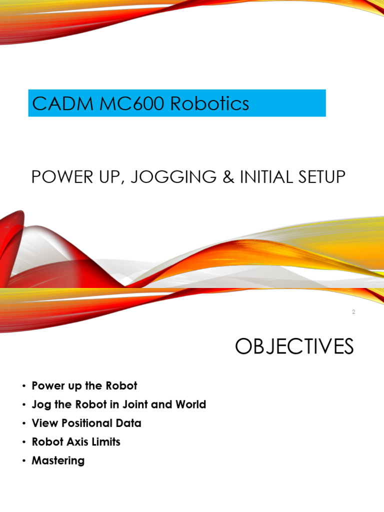 L3 - Power Up and Jogging | PDF | Cartesian Coordinate System | Rotation