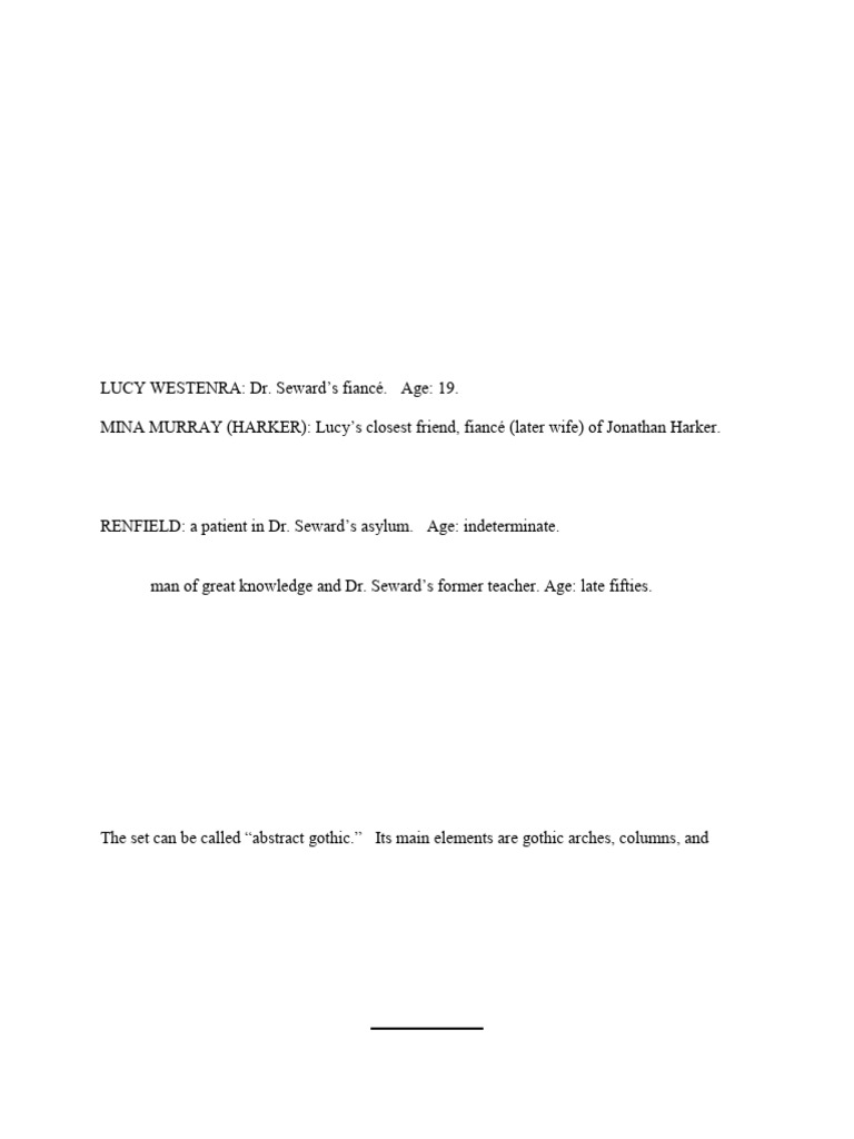 Dracula-Script-Sharp | PDF | Mina Harker | Abraham Van Helsing