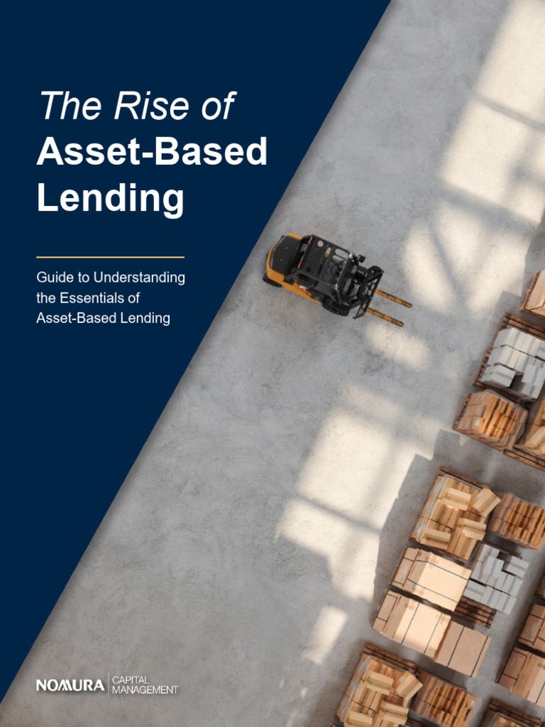 Asset-Based Lending Essentials | PDF | Loans | Collateralized Debt ...
