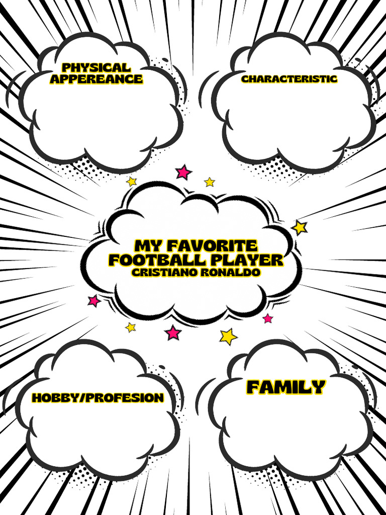 Black White Cloud Cartoon Mind Mapping A4 Document | PDF