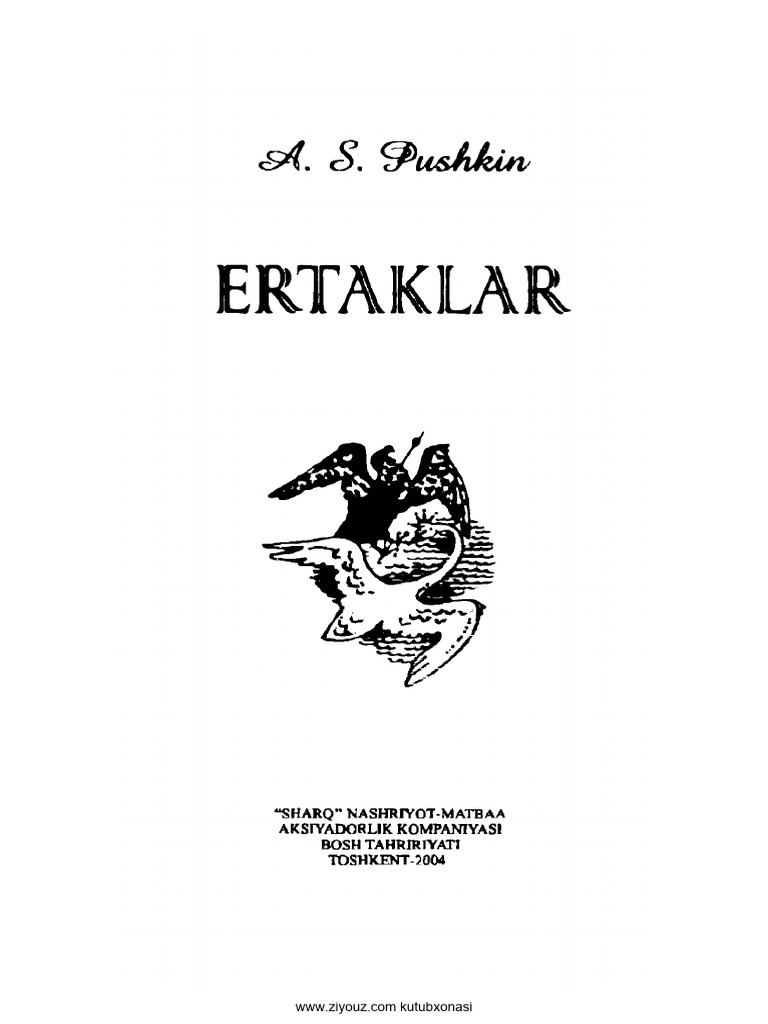 Pushkin. Ertaklar | PDF