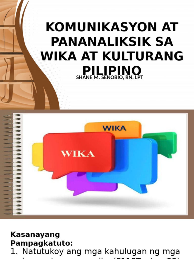 ARALIN 2 Pinagmulan NG Wika | PDF