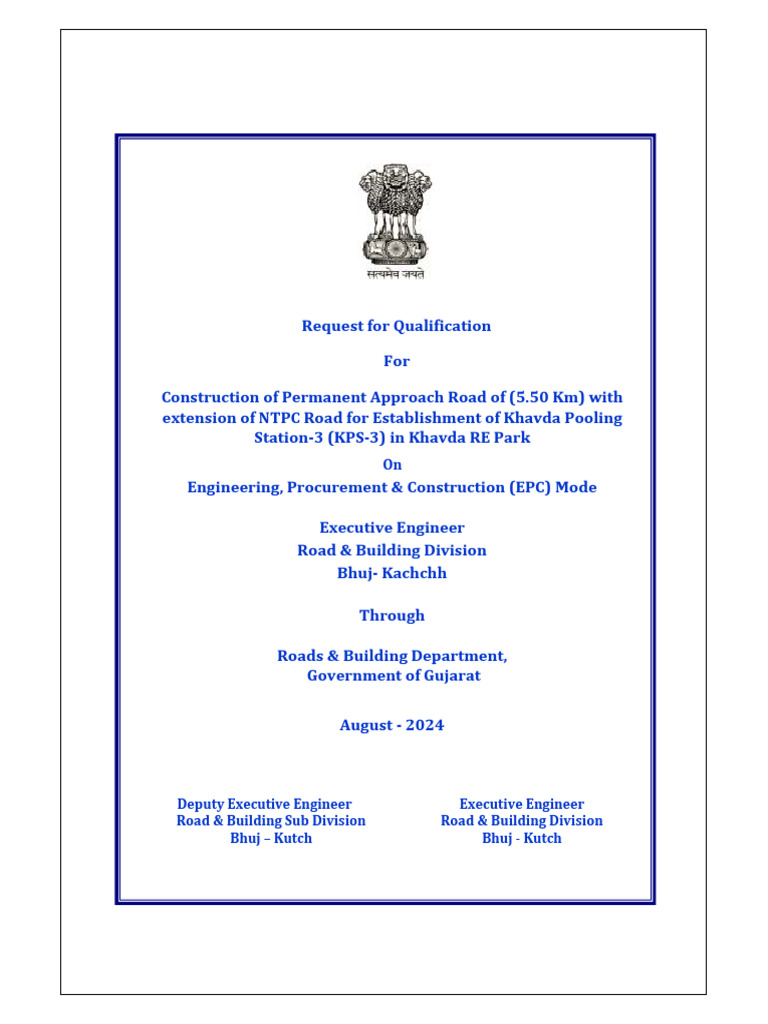 RFQ Power Grid (Revised) | PDF | Joint Venture | Legal Liability