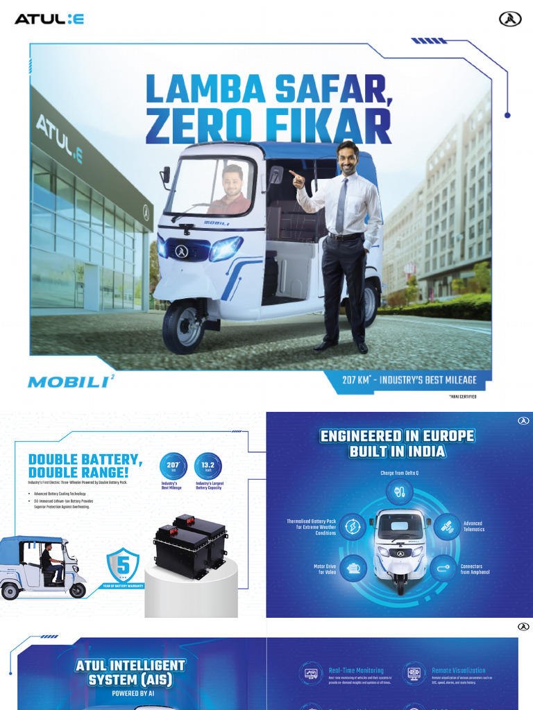 Atul EV Brochure 2 | PDF