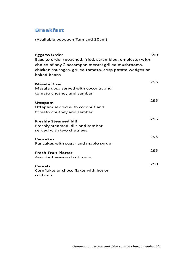 IRD Soul Food Menu 2024 7 | PDF | Indian Cuisine | Curry