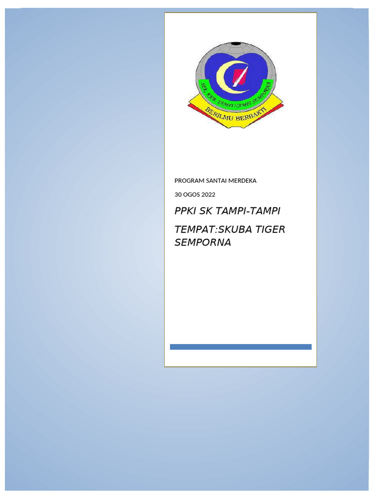 kertas kerja pjk | PDF