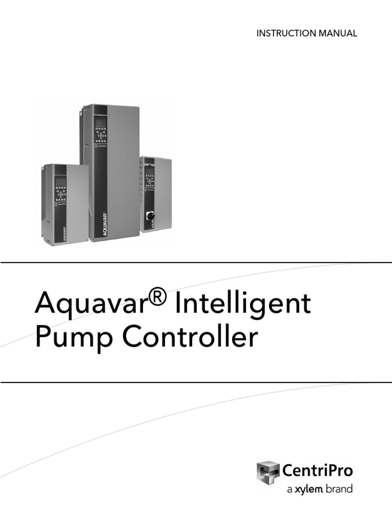 Aquavar® Pump Controller Manual | PDF | Electric Motor | Safety