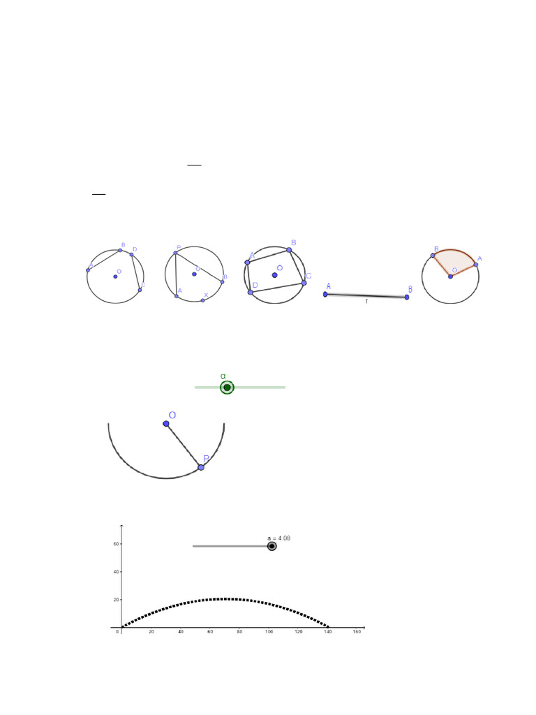 Geogebra Exercsise 1 - 095117 | PDF