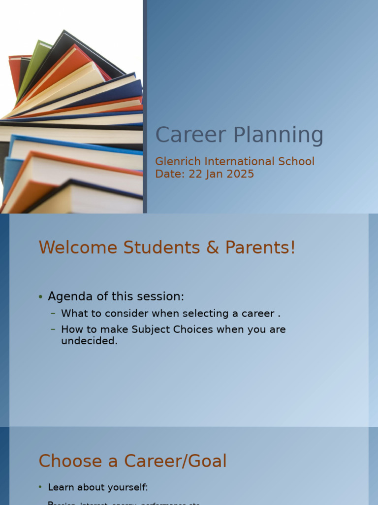 Subject Choice & Career Planning | PDF | Behavior Modification | Psychology