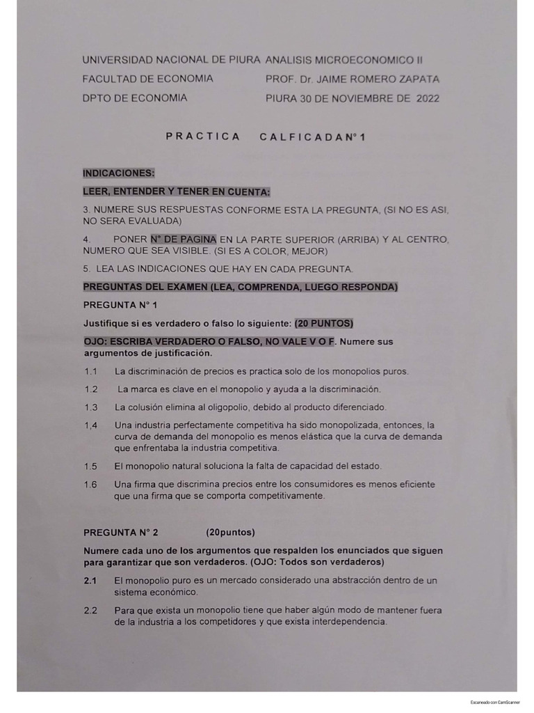 PCs Micro 2022-2 | PDF