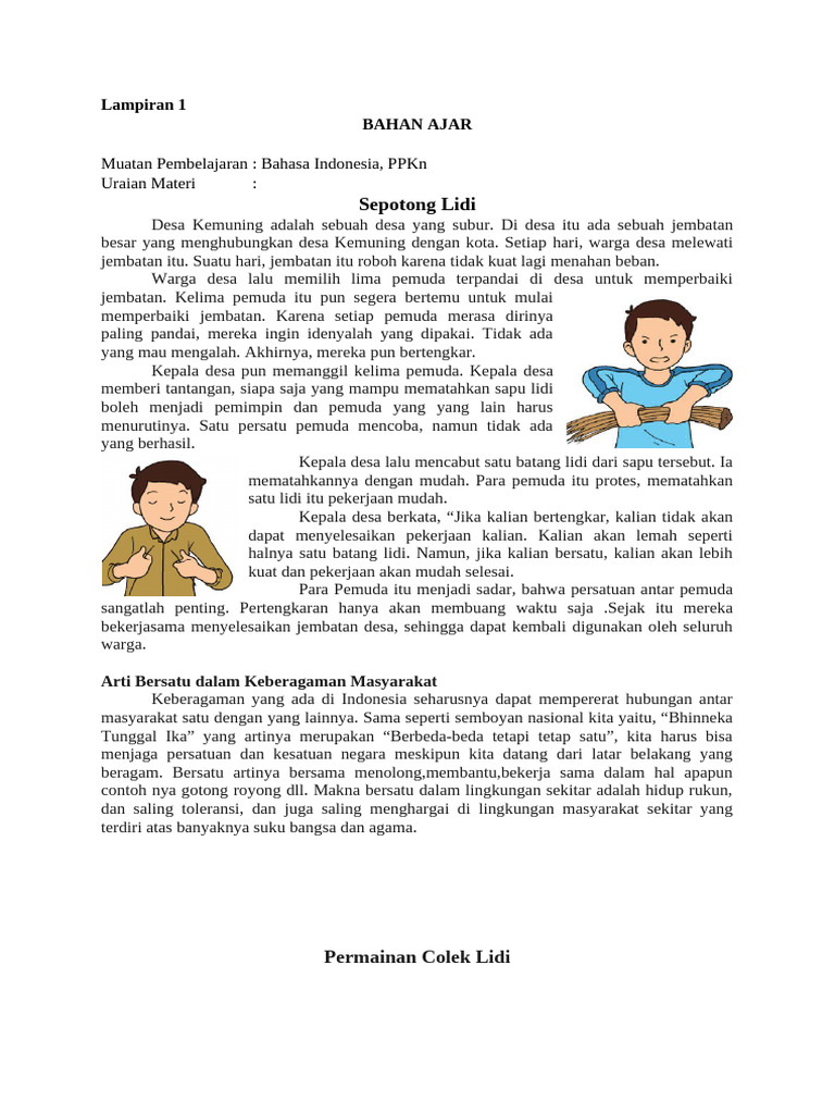 Bahan Ajar Kelas 3 Tema 5 Sub 3 Pemb 2 | PDF