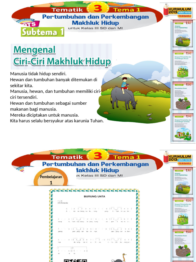 Subtema 1 - 3-Halaman | PDF