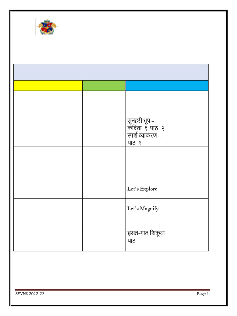Grade 4 Exam Time Table 2022 | PDF