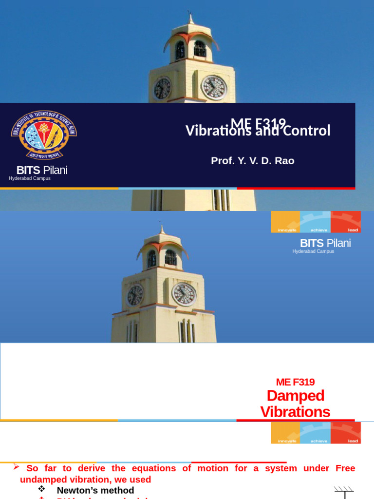 Damped Vibrations in Mechanical Systems | PDF | Damping | Friction