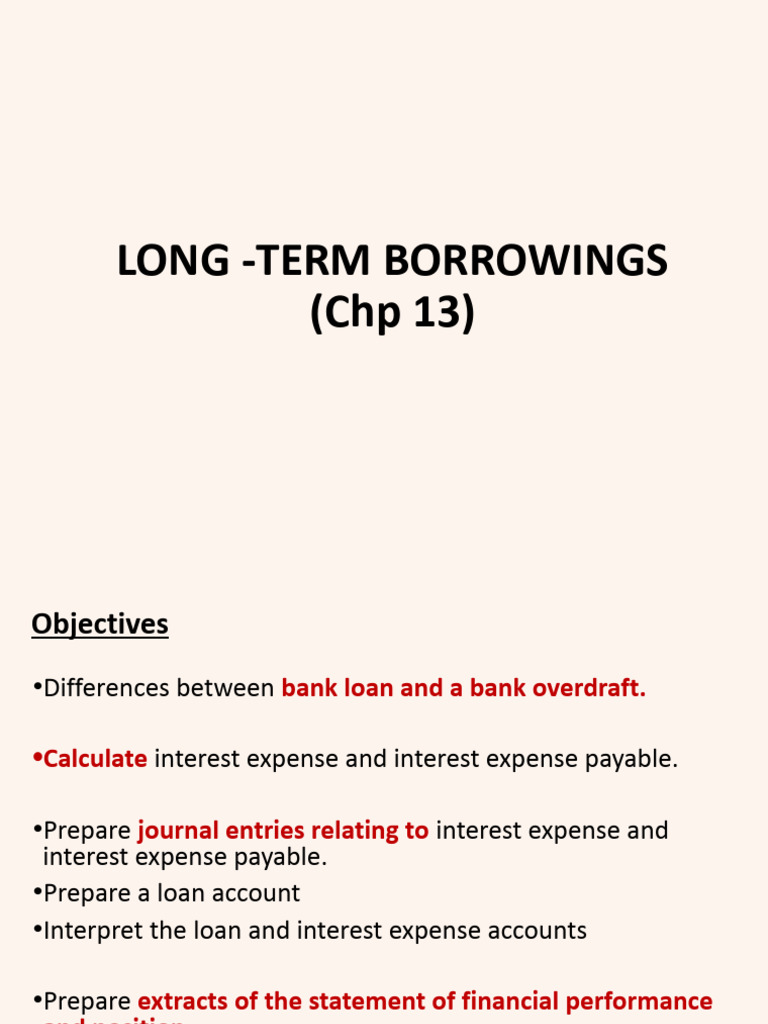 Bank Loan Accounting Overview | PDF | Expense | Banks