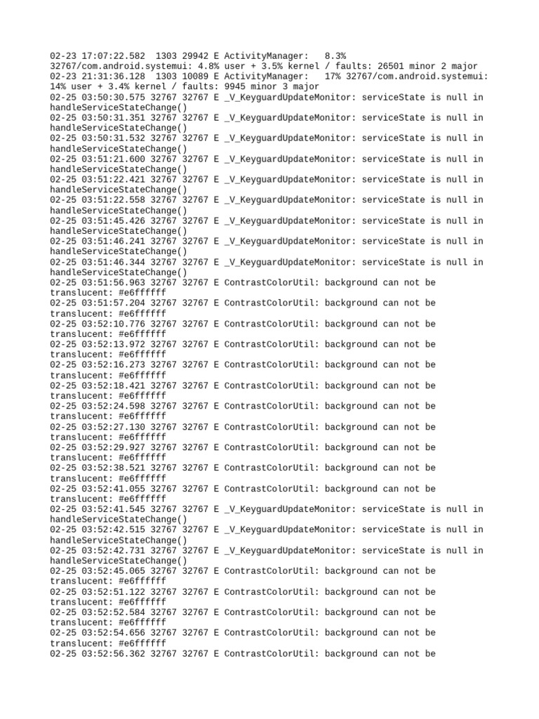 Log | PDF | Computing | Software