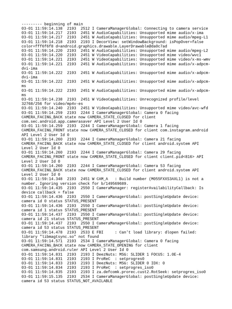 Log Cat 1740810553880 | PDF | System Software | Computer Science