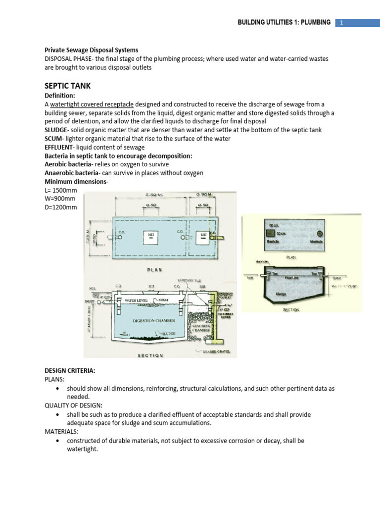 Sewage Disposal System Treatment and Recycling | PDF | Sanitary Sewer ...
