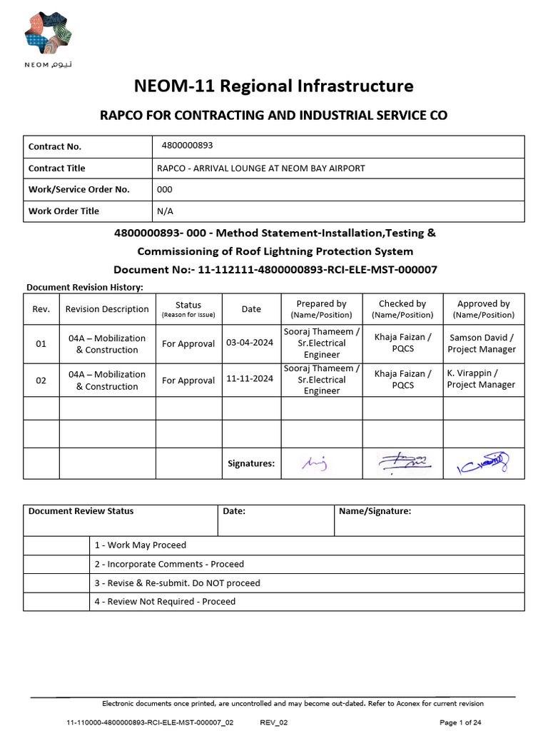 11-112111-4800000893-RCI-ELE-MST-000007_02 | PDF | Personal Protective ...