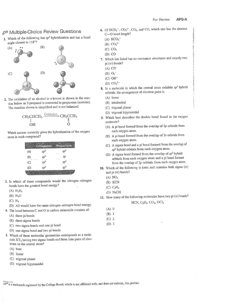Chapter 9 AP MC FR | PDF
