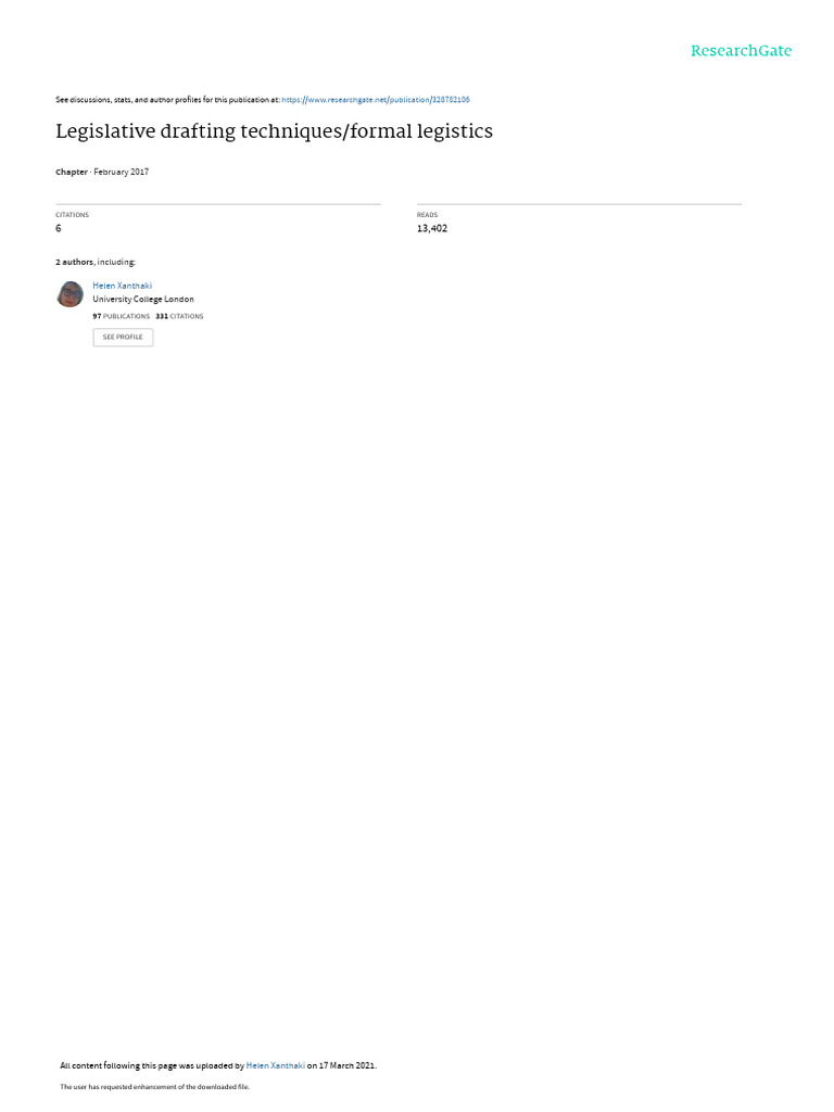 Legislative Drafting: New Legal Sub-Discipline | PDF | Repeal