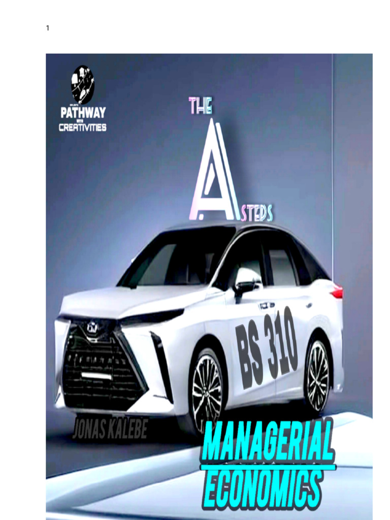 The A Steps of Managerial Economics | PDF | Monopoly | Demand