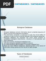 Biological Databases - Types and Importance - Bioinformatics - Microbe ...