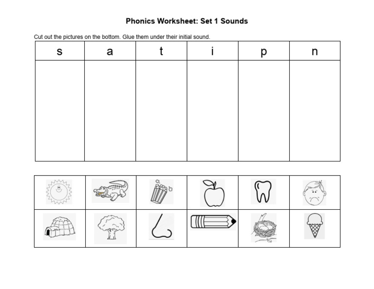 Phonics Worksheet 2 | PDF