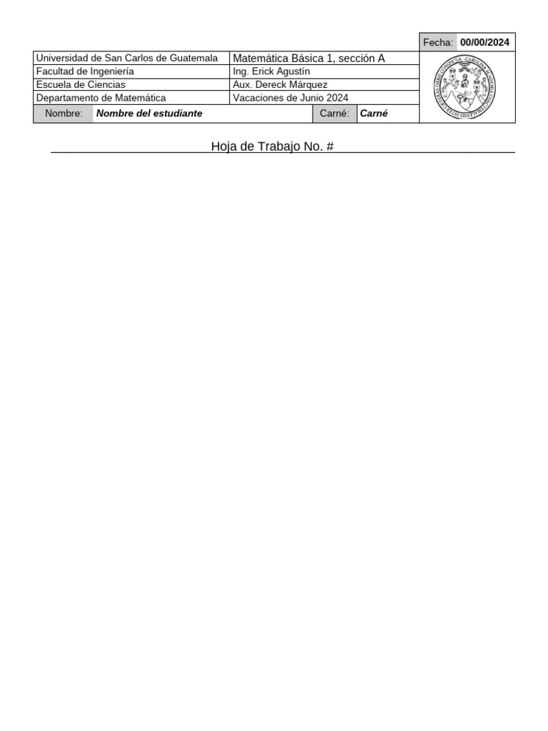 Encabezado HT MB1A - Vacaciones de Junio 2024 | PDF