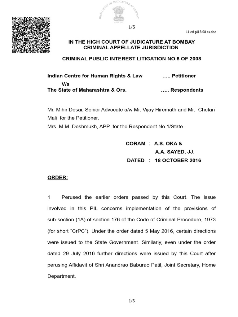 Enquiry by Judicial Magistrate | PDF | Magistrate | Public Law