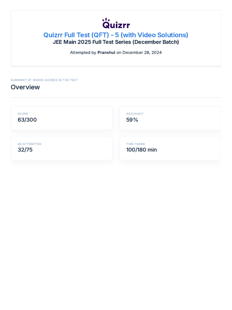 676fd74be47e5c2700434c8e Quizrr | PDF | Chemical Compounds | Chemistry