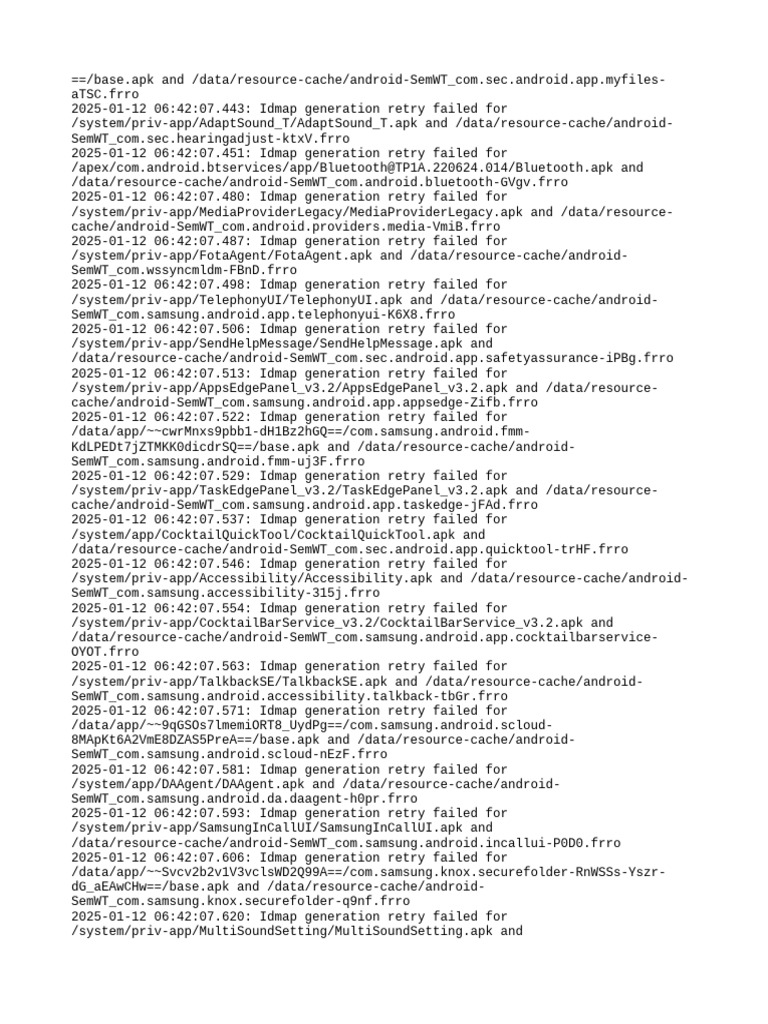 Lom Log | PDF | Android (Robot) | Linux Distribution