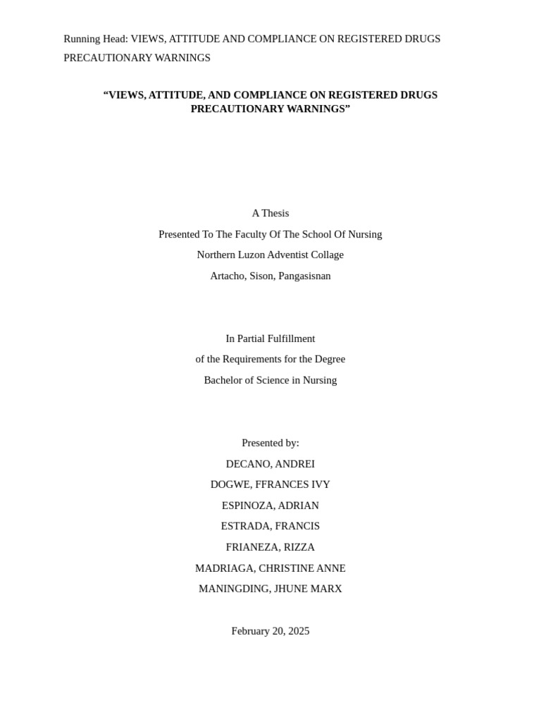 VAC Title Page FINAL | PDF