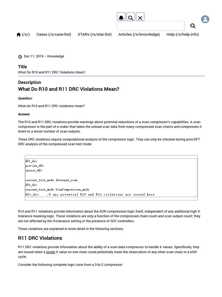 What Do R10 and R11 DRC Violations Mean | PDF | Data Compression ...