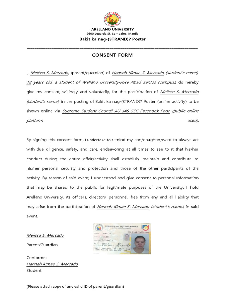 Consent Form Poster | PDF