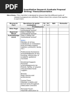 ISSM COREQ Checklist | PDF | Qualitative Research | Focus Group