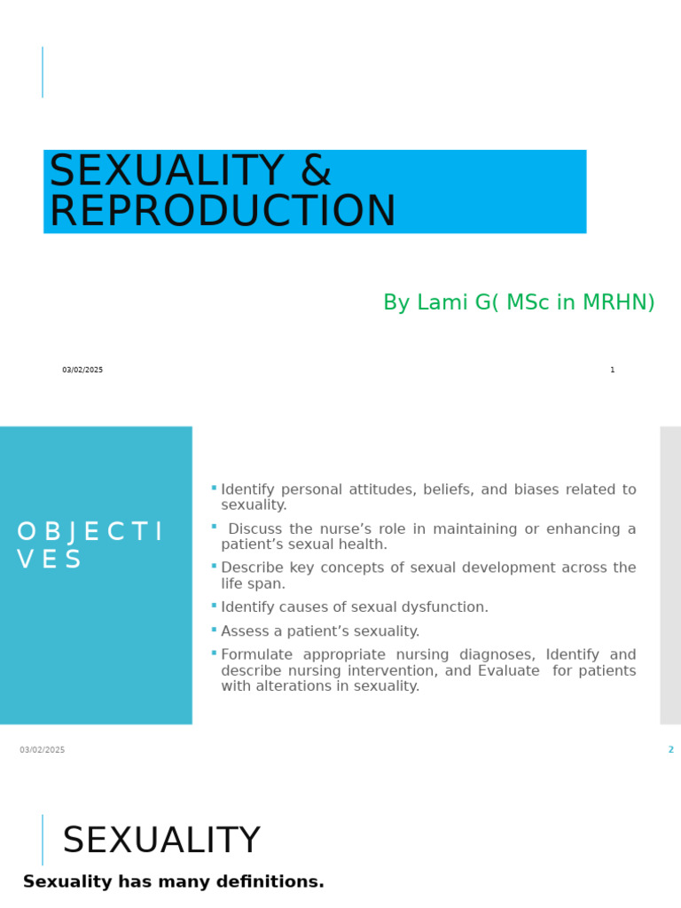 Sexuality & Reproduction | PDF | Homosexuality | Sexual Orientation