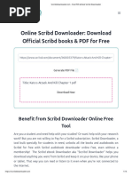 Free Scribd Downloader | PDF