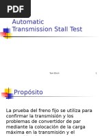 Stall Test Procedure - Vehicle Technology - Beyond Discovery | PDF ...