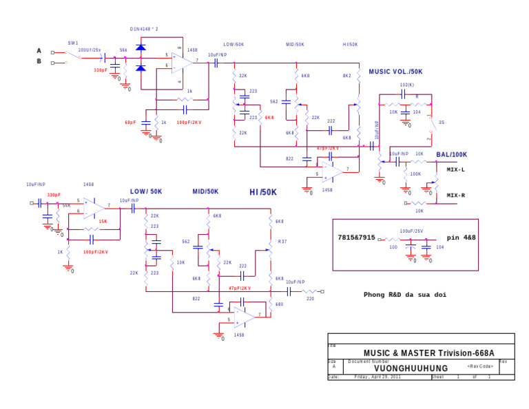 Musicmaster 668A Moi | PDF