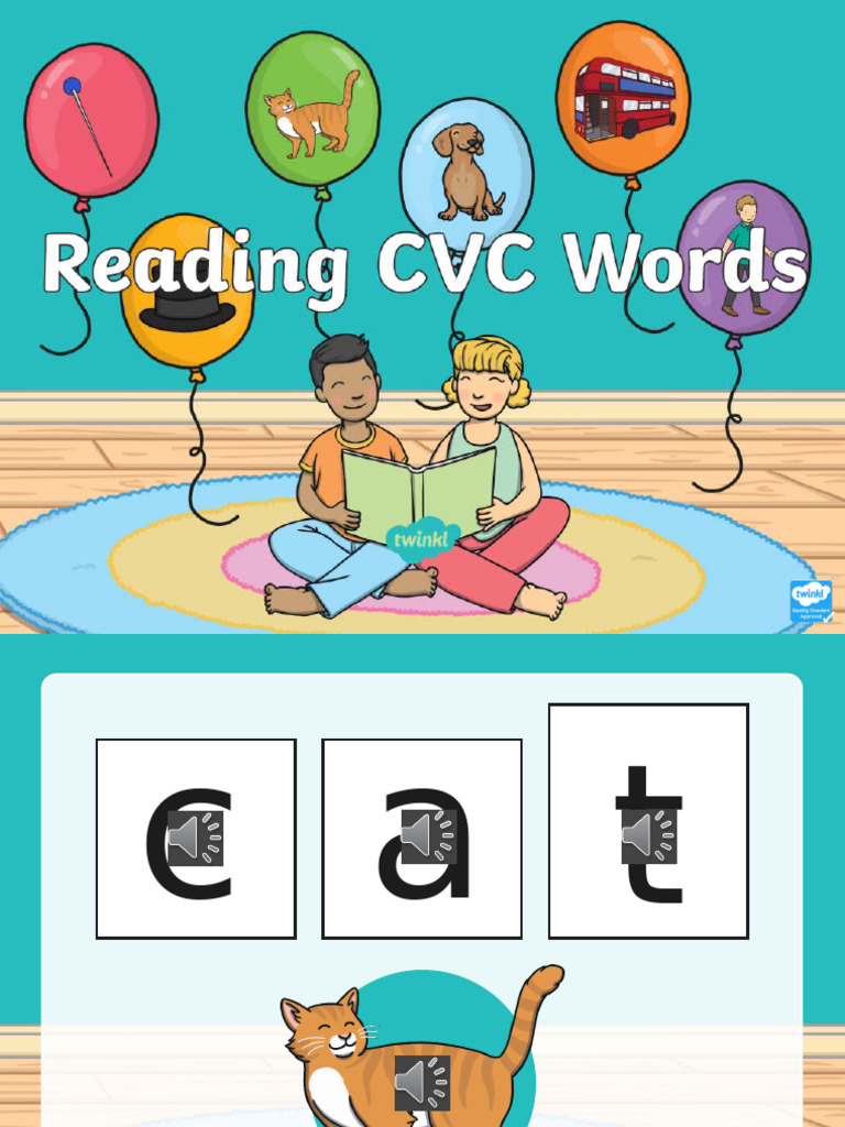 t l 527169 Phase 2 Phonics Cvc Blending Powerpoint English Ver 6 (2) | PDF