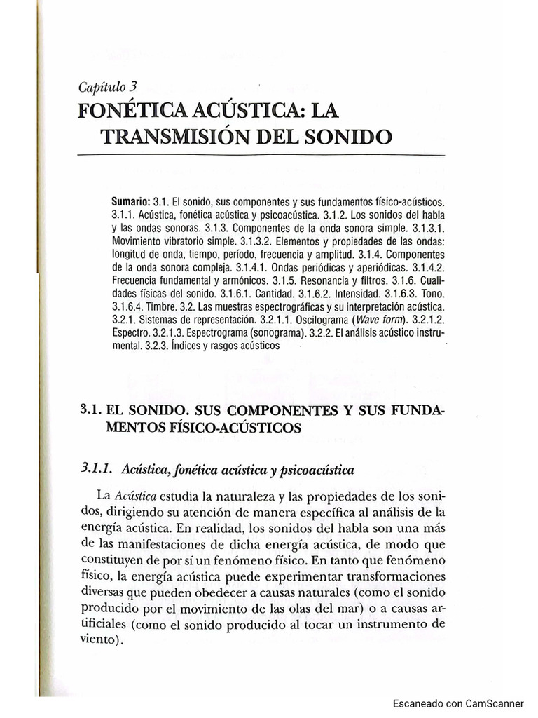 Fonética acústica | PDF