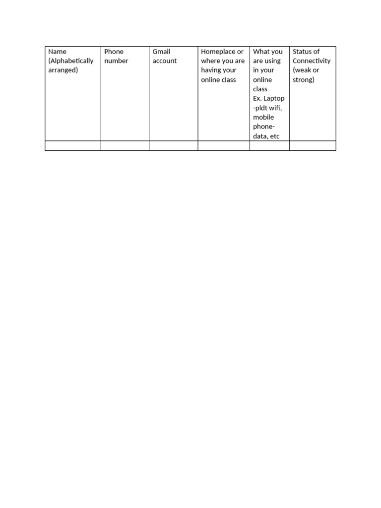 Template | PDF