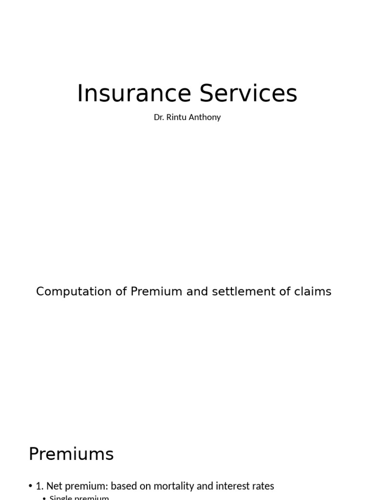 Session 11 12 | PDF | Insurance | Present Value