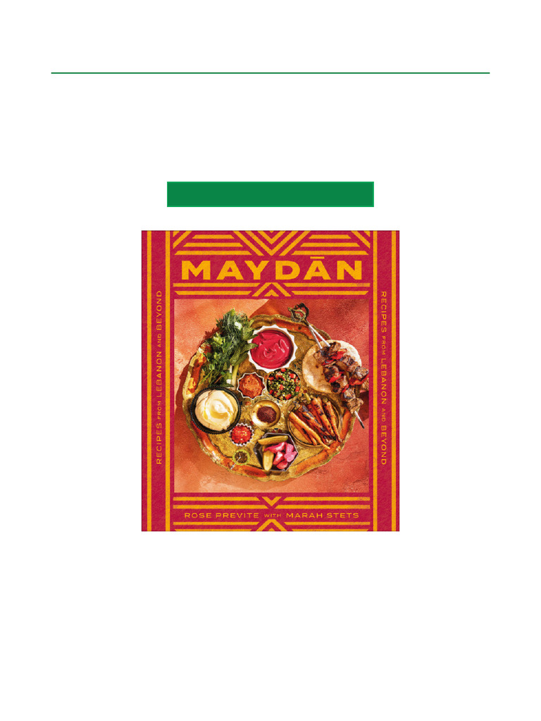 Bestseller List Maydan Recipes From Lebanon and Beyond Google Drive ...