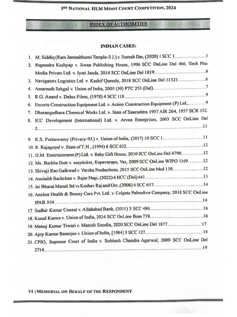 Moot Memorial 20240405 | PDF