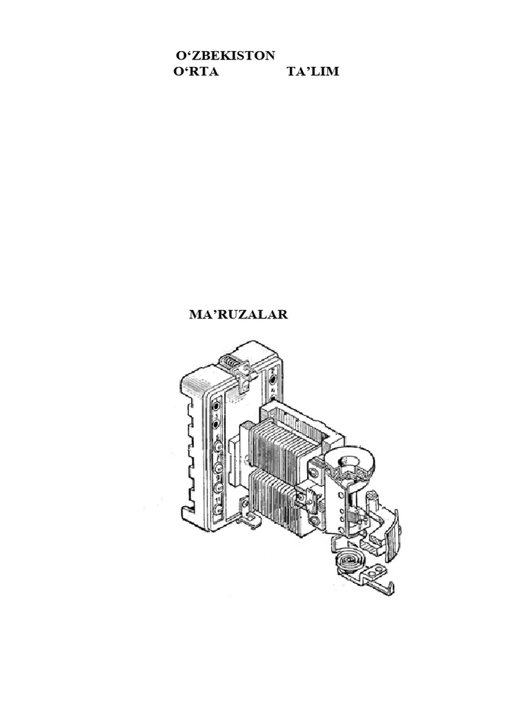 Releli Himoya Va Avtomatika | PDF