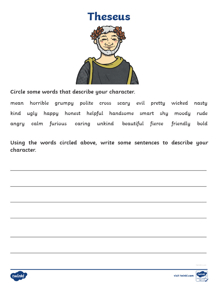 midsummer-nights-dream-character-description-activity-sheet | PDF ...