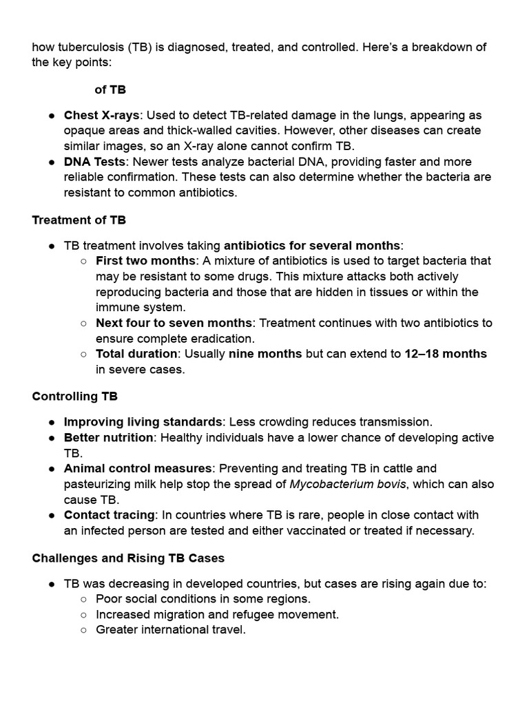 Notes _ 6A 7 Tuberculosis (TB) – a Deadly Bacterial Disease, 6A 8 HIV ...