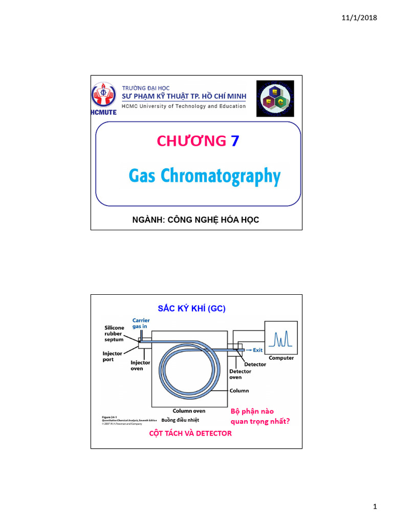 CHAPTER 7. Student - GAS CHROMATOGRAPHY | PDF | Chromatography | Gas ...